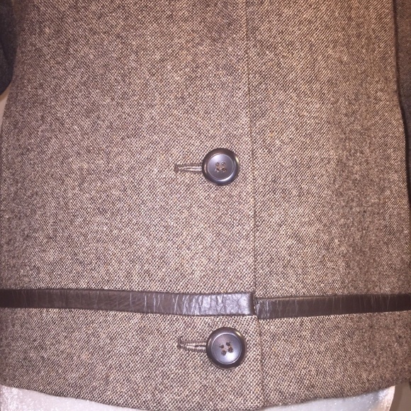 Pendleton | Jackets & Coats | Pendleton Jacket 4 P Wool Leather Vintage ...